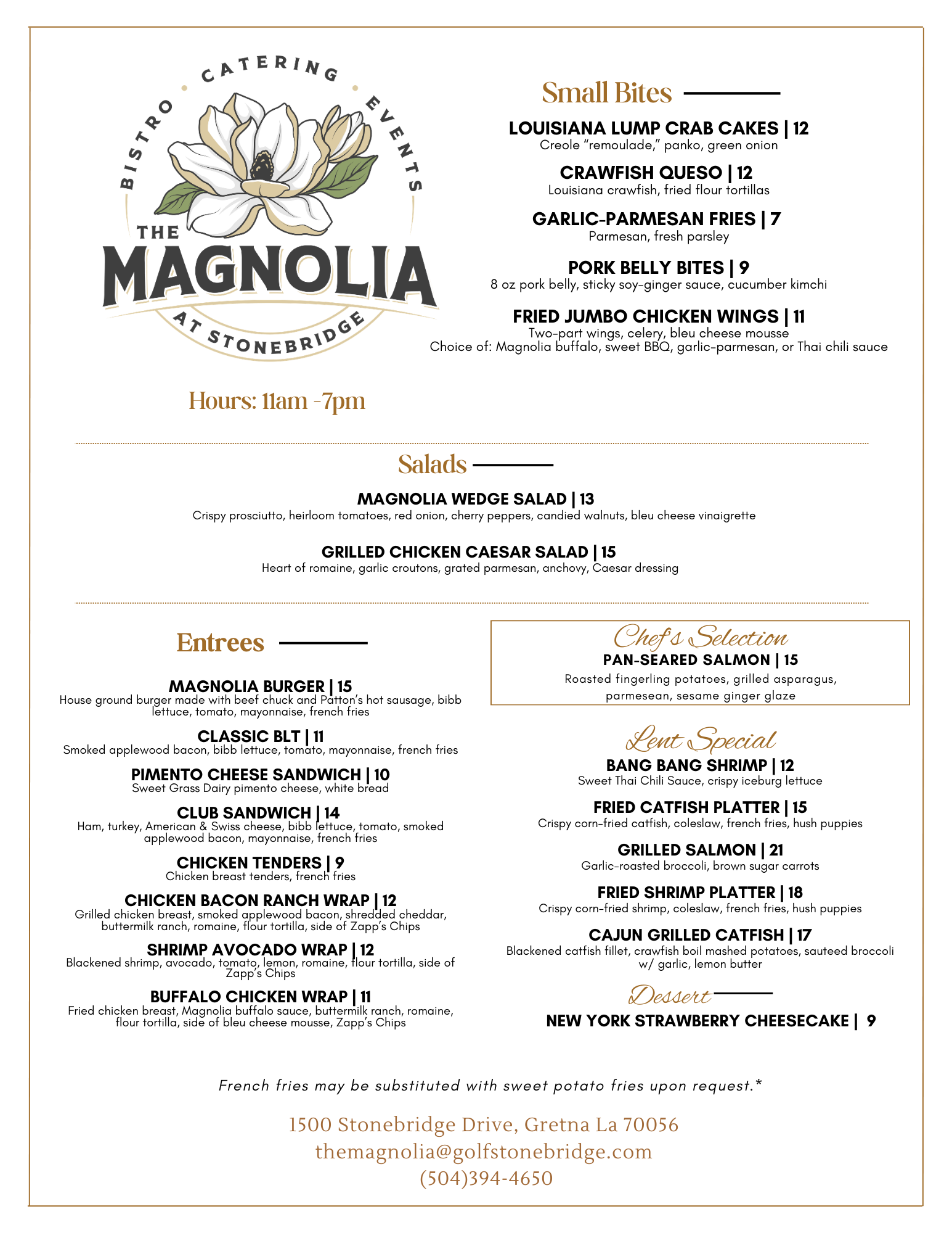 Restaurant – Stonebridge golf Club of New Orleans